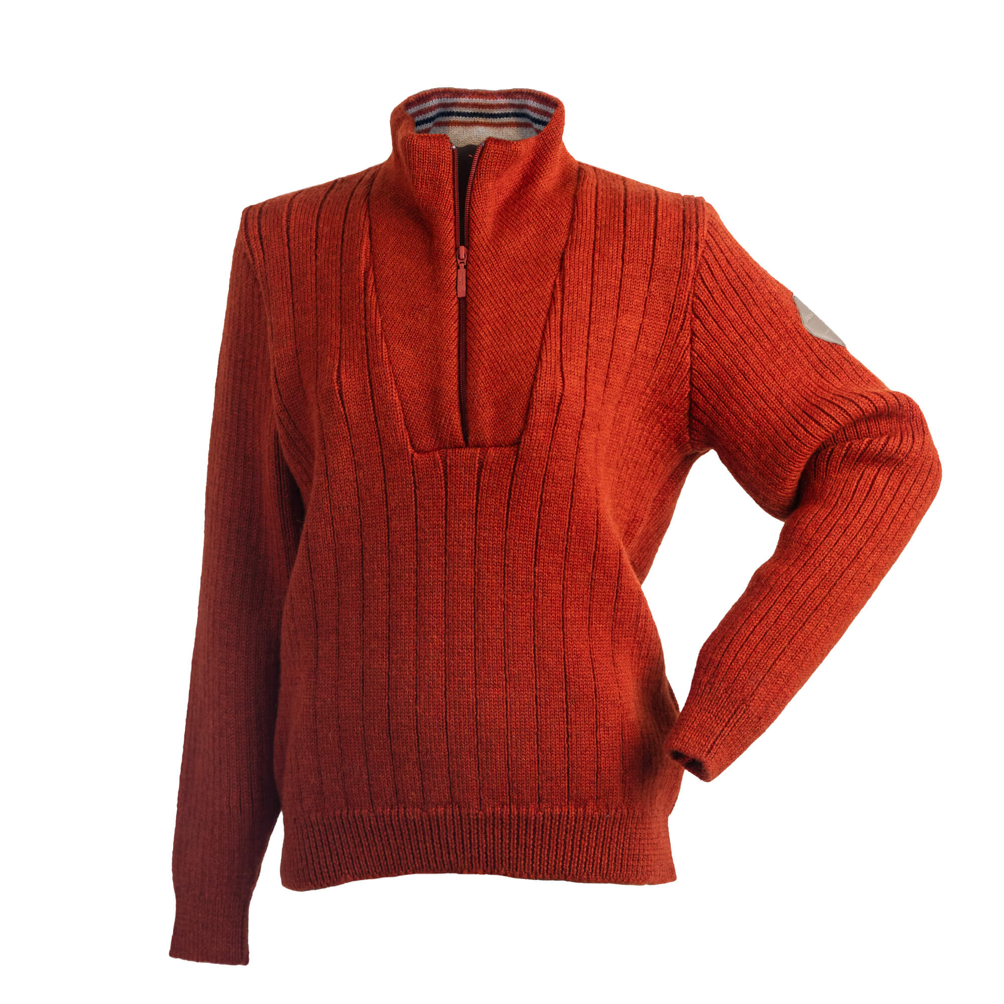 Finse Genser Rust – Janus Wool