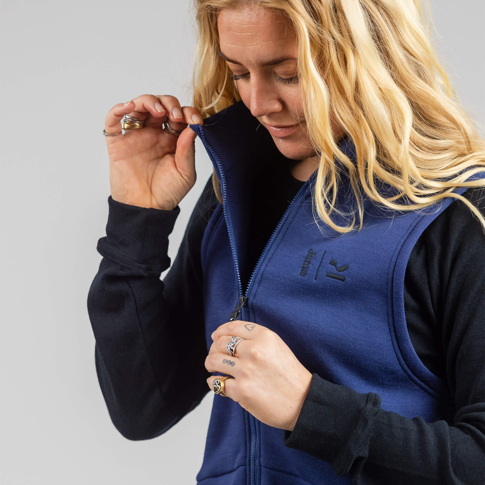 Vest Ullfleece – Kleveland 240 Dame – Janus Wool