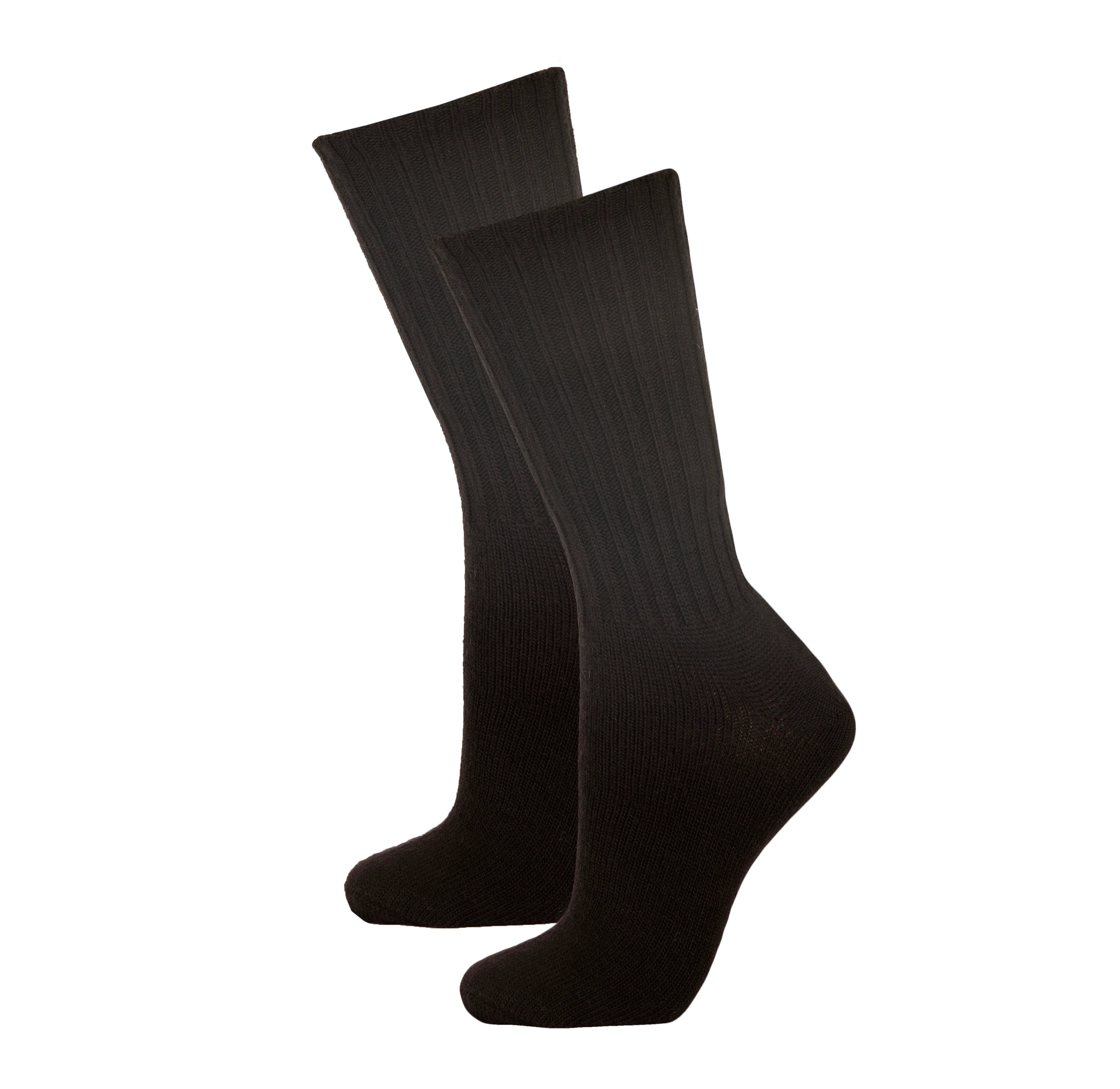 Ullsokker – Black Wool – Janus Wool